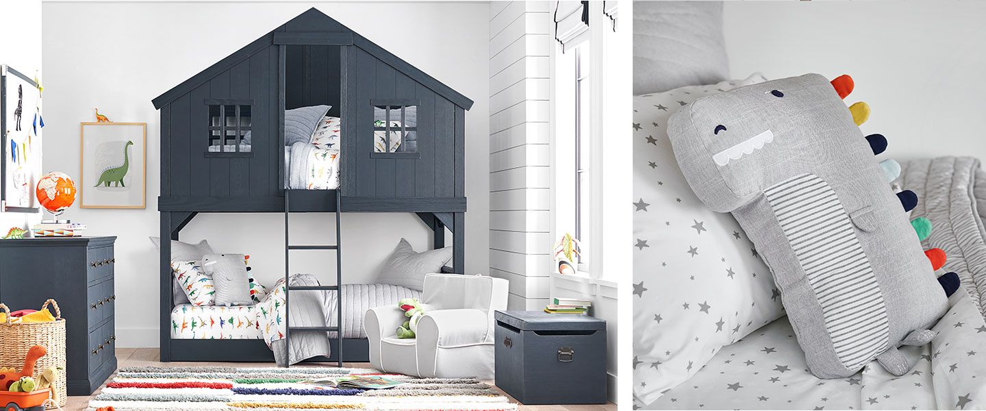 Happy Hideaway Bedroom | Pottery Barn Kids