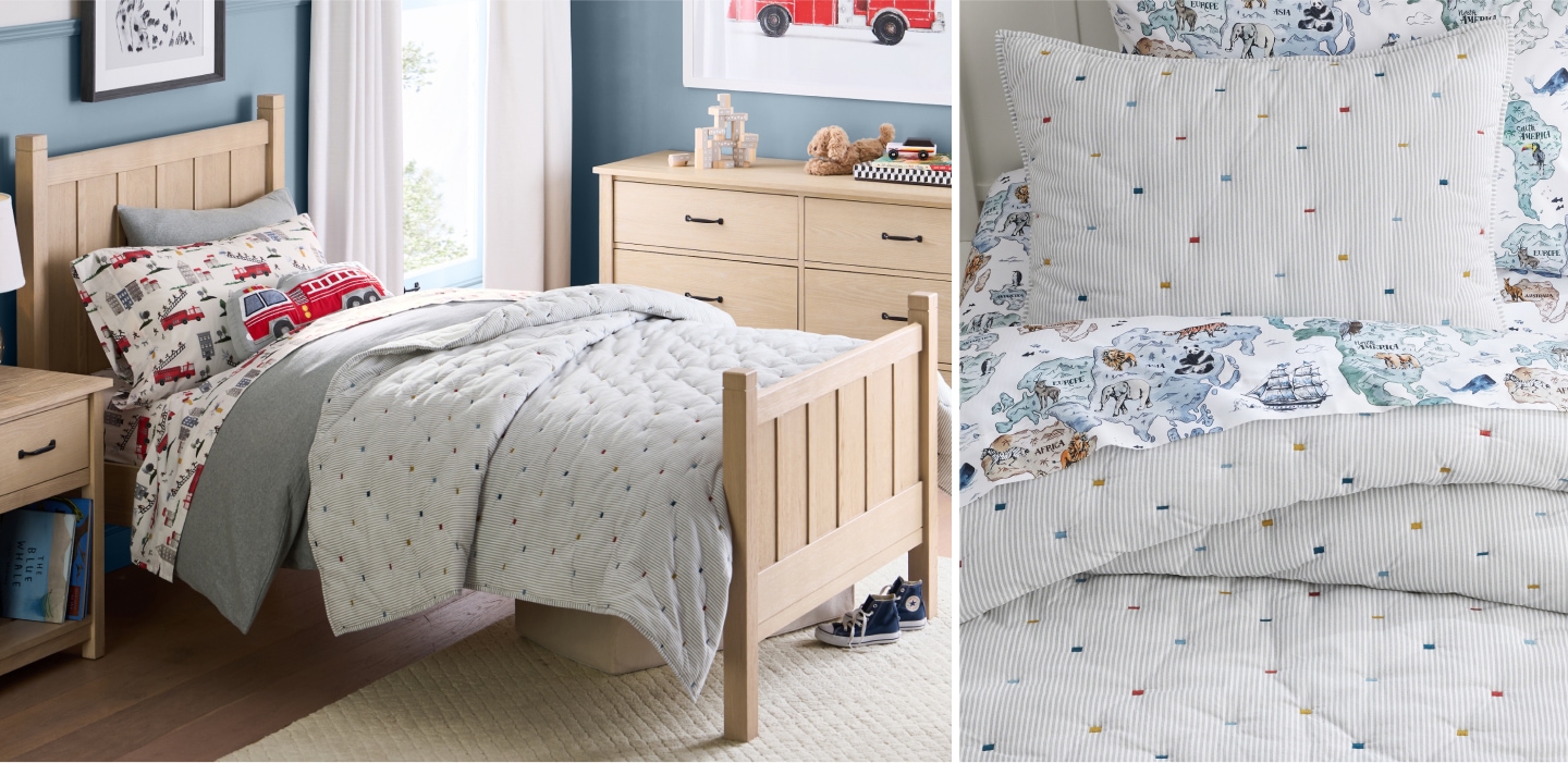 Kids Boy Bedding Collections | Pottery Barn Kids