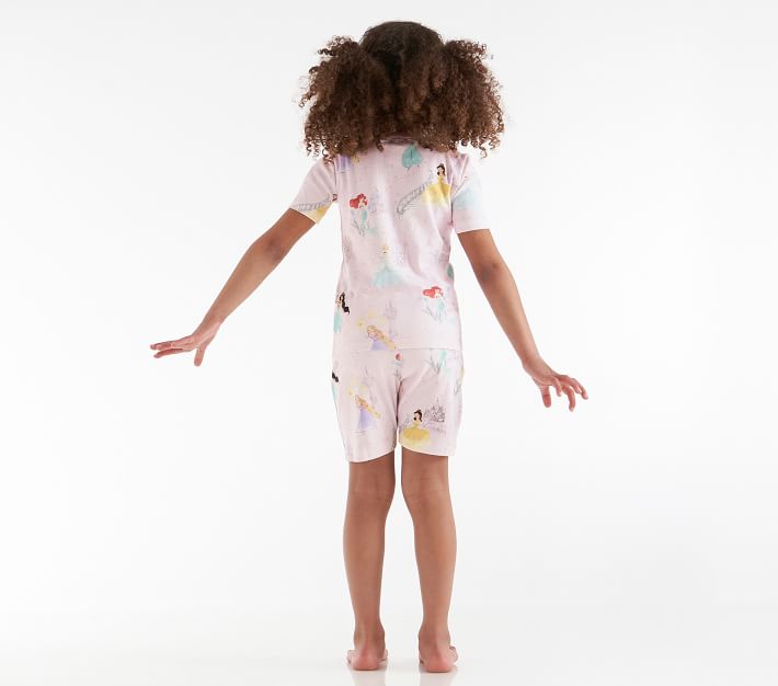 Disney Princess Organic Short Sleeve Pajama Set | Pottery Barn Kids
