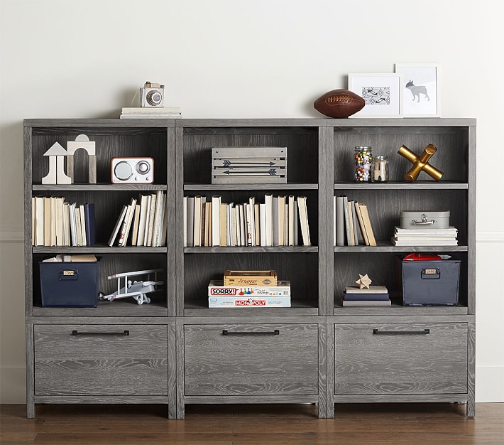 Charlie Wall 3 Drawer Base Set | Playroom Storage | Pottery Barn Kids