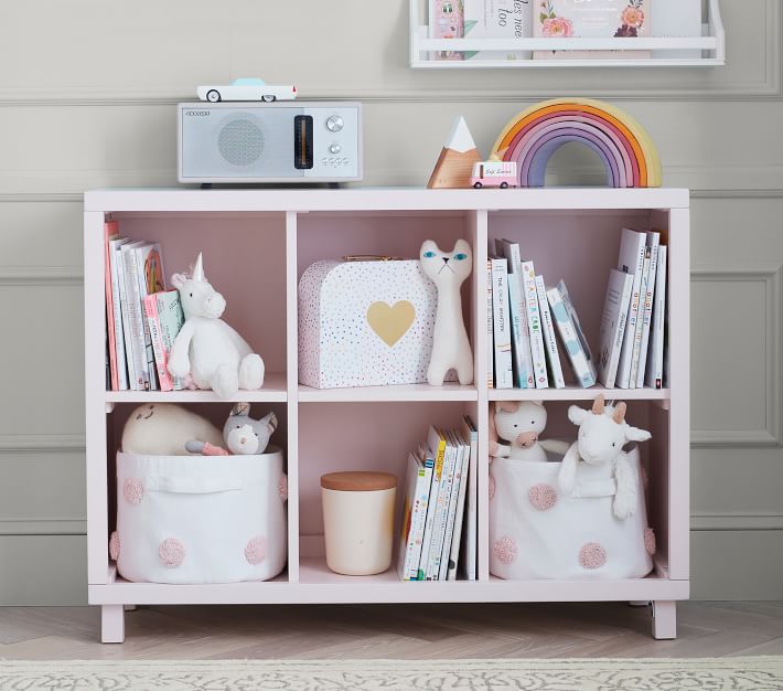 Embroidered Color Pop Storage | Pottery Barn Kids