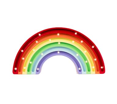 Little Lights Mini Rainbow Lamp | Pottery Barn Kids