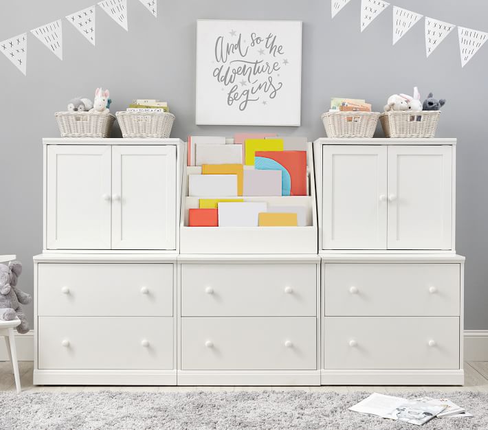 Build Your Own Cameron Wall System | Playroom Storage | Pottery Barn Kids
