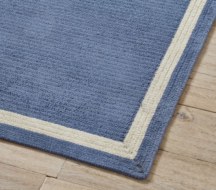 Boys Custom Capel Rectangle Rug | Solid Color Rug | Pottery Barn Kids