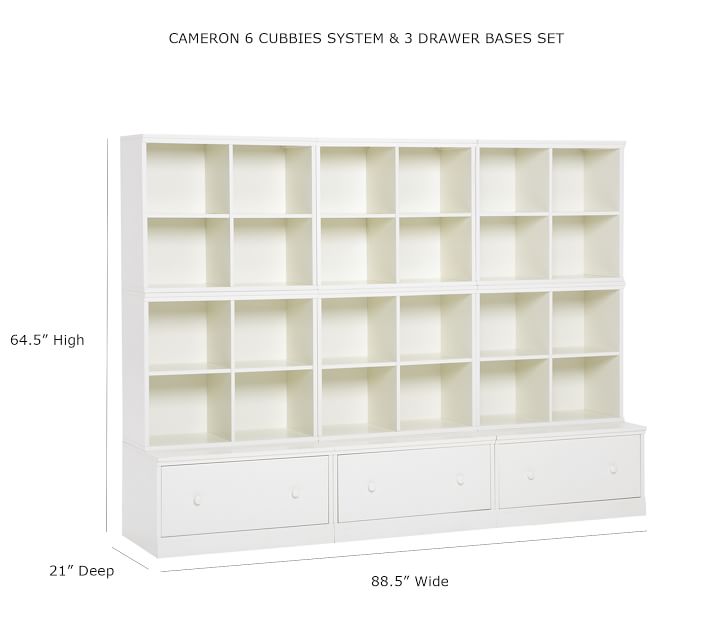Build Your Own Cameron Wall System | Playroom Storage | Pottery Barn Kids