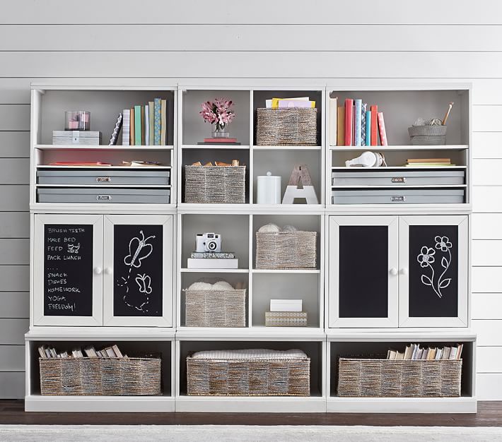 Build Your Own Cameron Wall System | Playroom Storage | Pottery Barn Kids