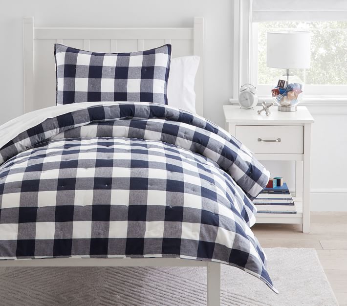 Buffalo Check Comforter & Shams | Pottery Barn Kids