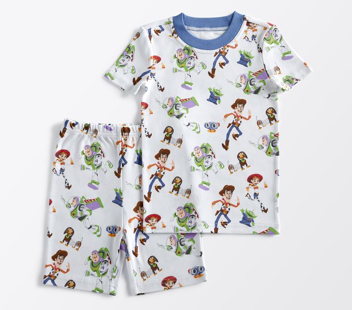 Disney and Pixar Toy Story Organic Short Sleeve Pajama Set | Pottery ...