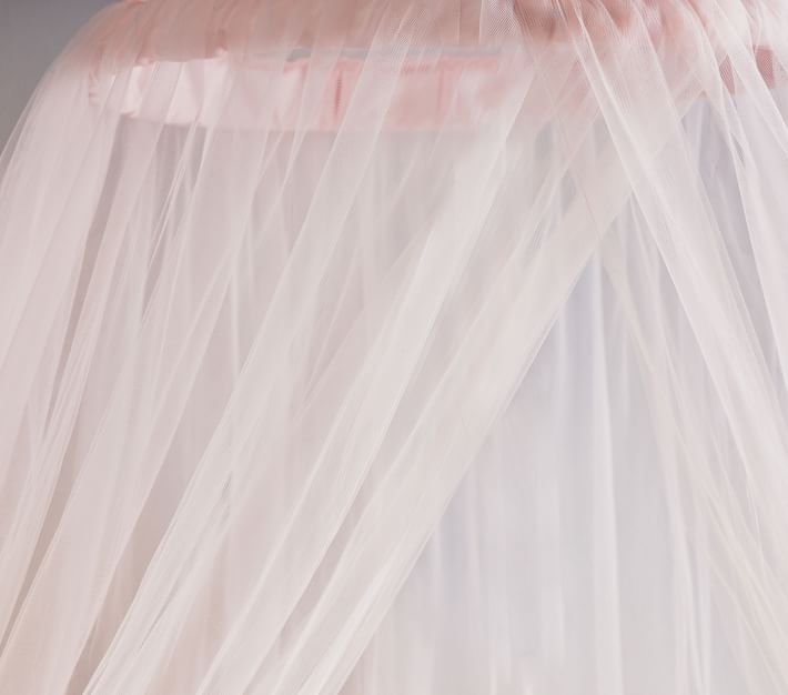 Blush Classic Tulle Canopy | Pottery Barn Kids