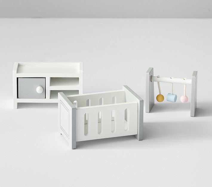 Dollhouse Nursery Accessory Set | Dollhouse Furniture | Pottery Barn Kids