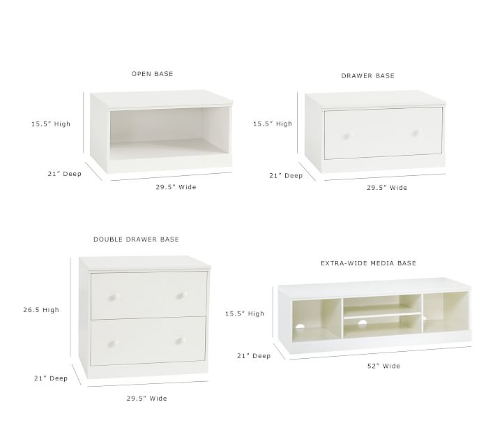Build Your Own Cameron Wall System | Playroom Storage | Pottery Barn Kids
