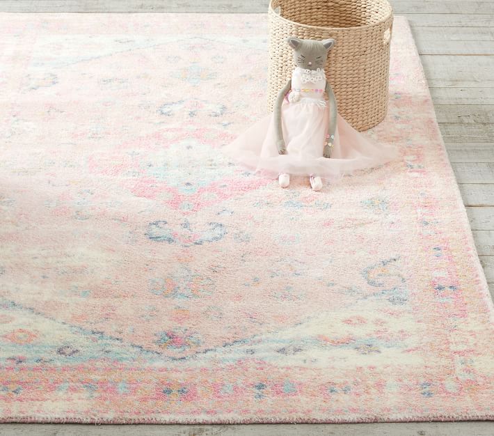 Sophia Printed Rug | Pottery Barn Kids