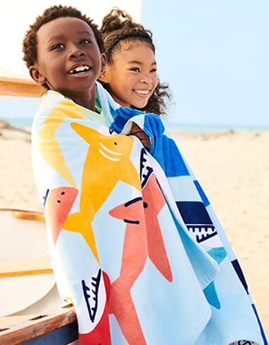 Kids Bath Shop: Towels & Bath Accessories | Pottery Barn Kids