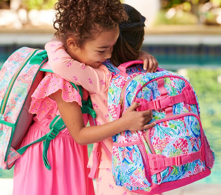 Mackenzie Lilly Pulitzer Mermaid Cove Backpacks | Pottery Barn Kids