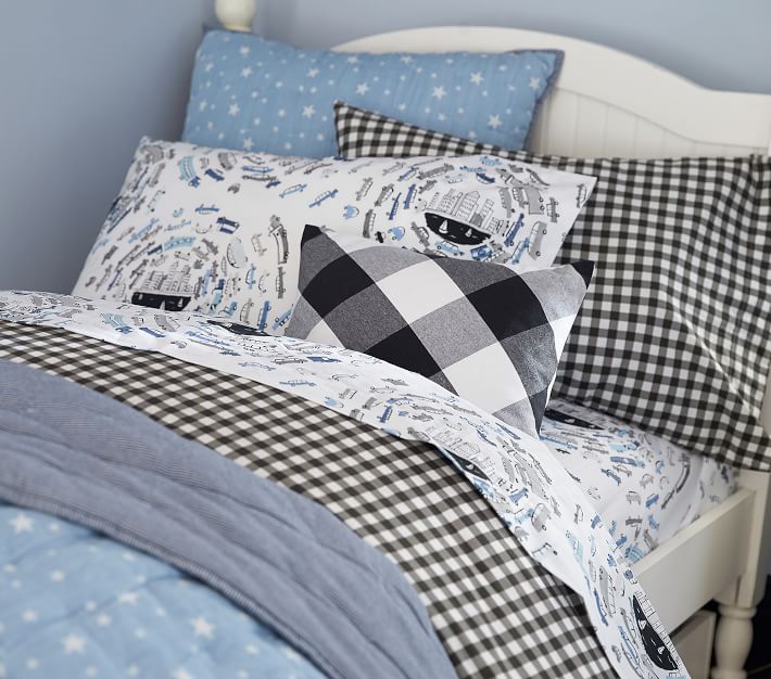 Aidan Transportation Kids' Sheet Set | Pottery Barn Kids