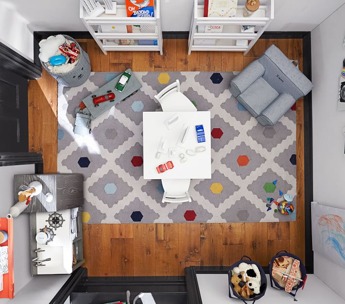 Multi Dot Rug | Patterned Rugs | Pottery Barn Kids