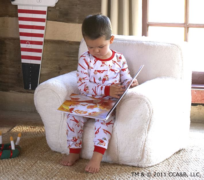 The Elf on the Shelf® Cotton Tight-Fit Kids Pajamas | Pottery Barn Kids