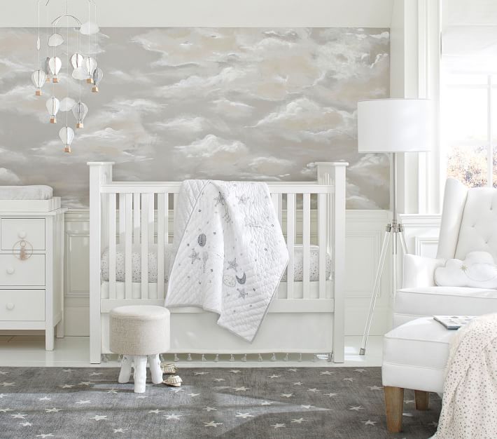 Organic Skye Crib Sheets | Pottery Barn Kids