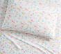 Organic Retro Heart Kids Sheets | Pottery Barn Kids