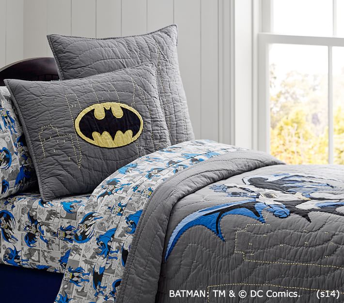 BATMAN™ Kids' Comforter Set | Pottery Barn Kids