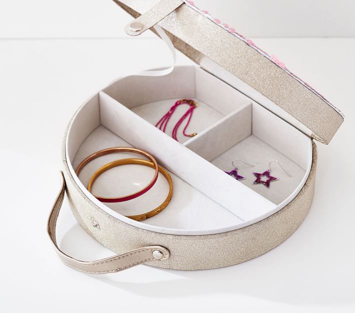 Pink Magic Sequin Kids Jewelry Box | Pottery Barn Kids