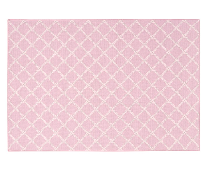 Stark Milan Rug - Pink | Patterned Rugs | Pottery Barn Kids