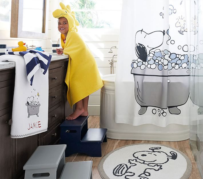 Peanuts® Kids Bath Mat | Pottery Barn Kids