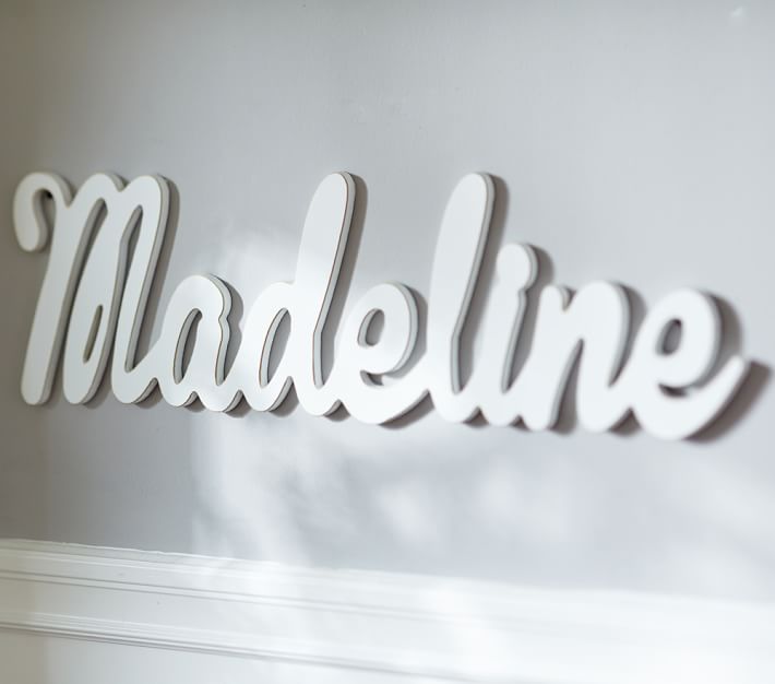 Personalized Cursive Name Sign | Pottery Barn Kids