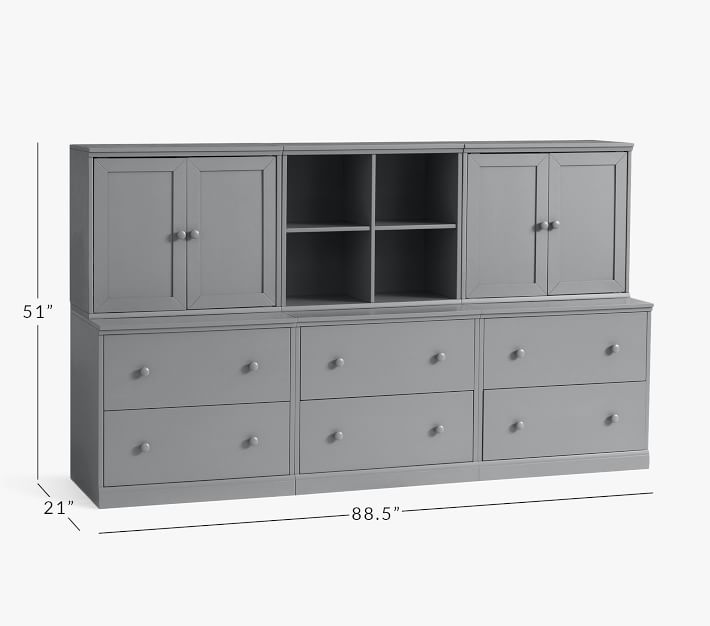 Cameron Wall Double Drawer Base Set | Pottery Barn Kids