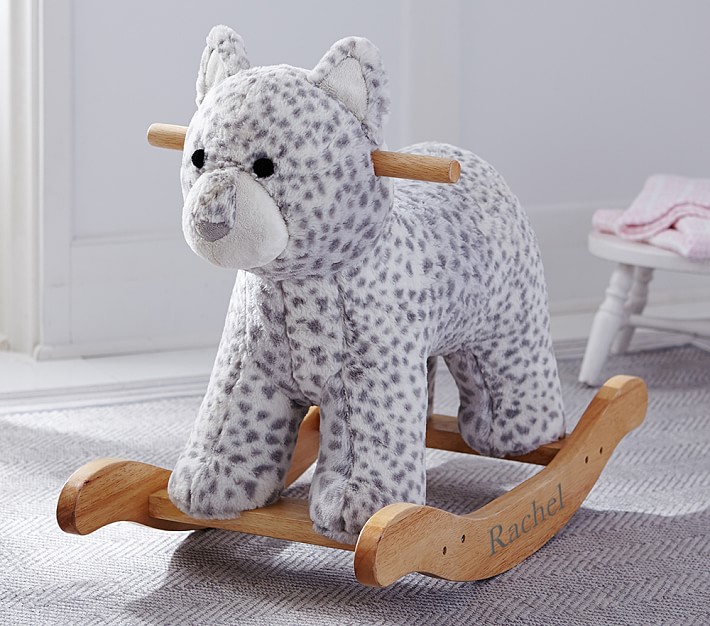 Snow Leopard Rocker | Pottery Barn Kids