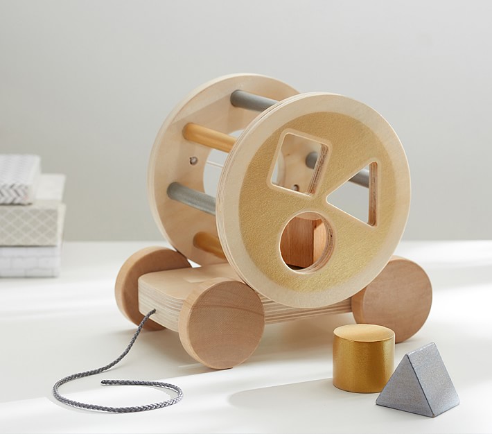 Metallic Pull Toy | Pottery Barn Kids