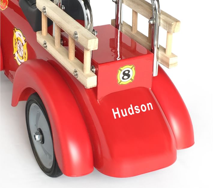Fire Truck Ride-On Toy | Pottery Barn Kids
