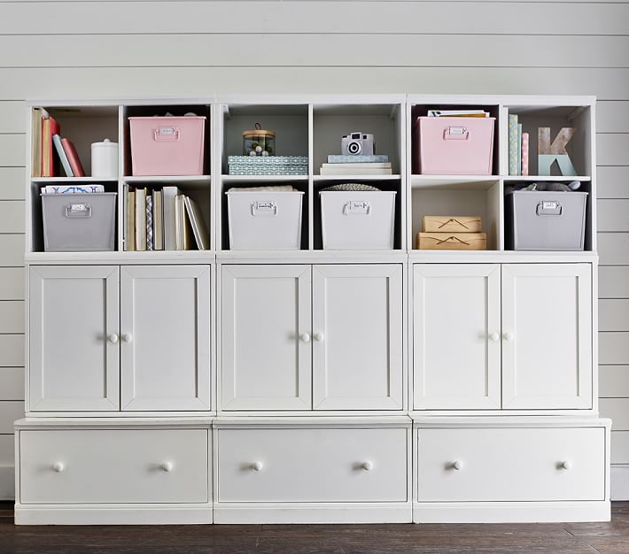 Build Your Own Cameron Wall System | Playroom Storage | Pottery Barn Kids