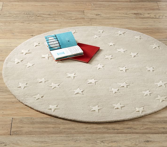 Starry Skies Round Rug | Pottery Barn Kids