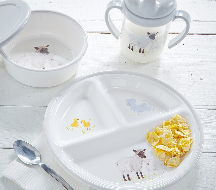 Nursery Farm Lamb Tabletop Set | Pottery Barn Kids