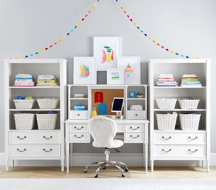 Blythe Kids Desk & Tall Hutch | Pottery Barn Kids