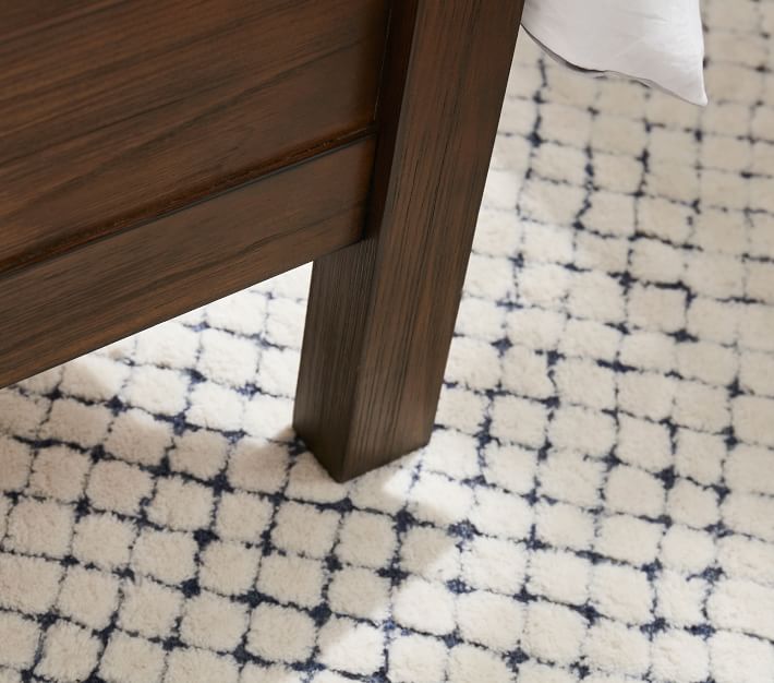 Performance Textured Trellis Rug | Pottery Barn Kids