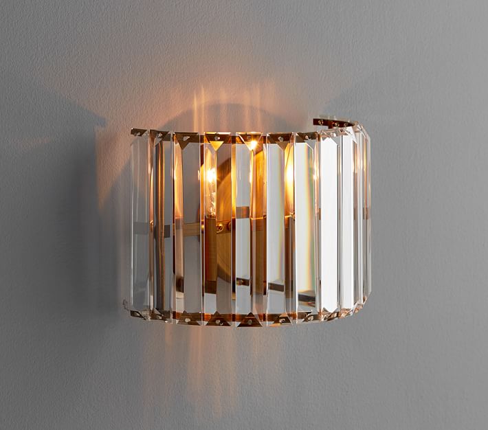 Crystal Drop Wall Sconce | Kids Wall Lights | Pottery Barn Kids