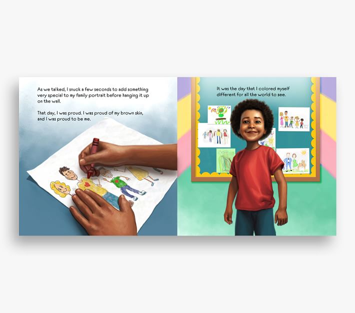 I Color Myself Different Book | Pottery Barn Kids