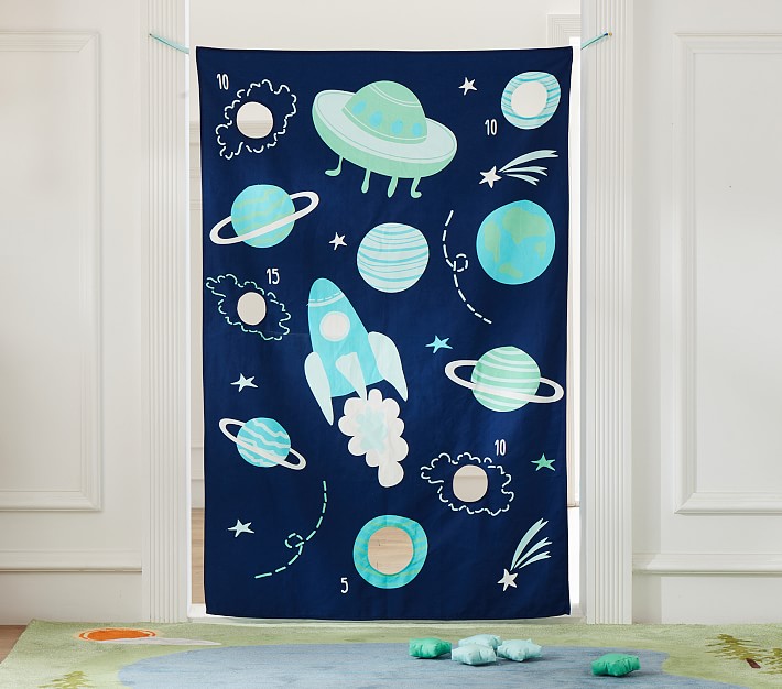 Space Doorway Bean Bag Toss Game | Pottery Barn Kids Space Doorway Bean Bag Toss Game | Pottery Barn Kids