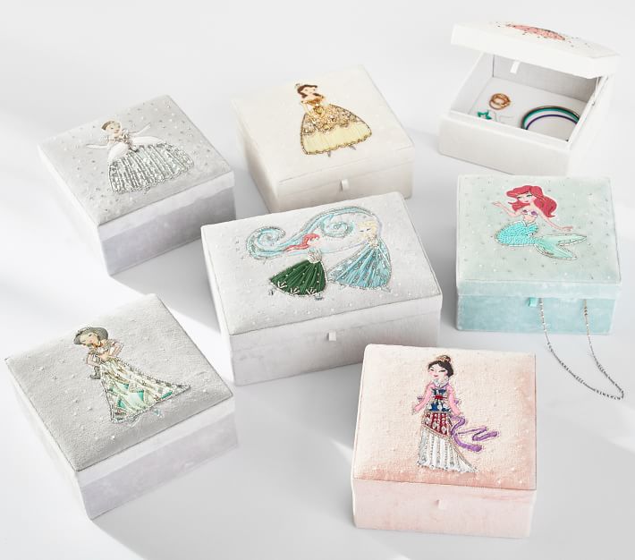 Disney Frozen Anna & Elsa Jewelry Box | Pottery Barn Kids