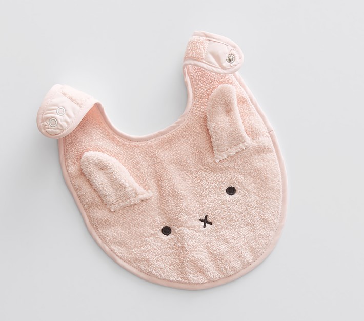 Super Soft Bunny Bib | Pottery Barn Kids