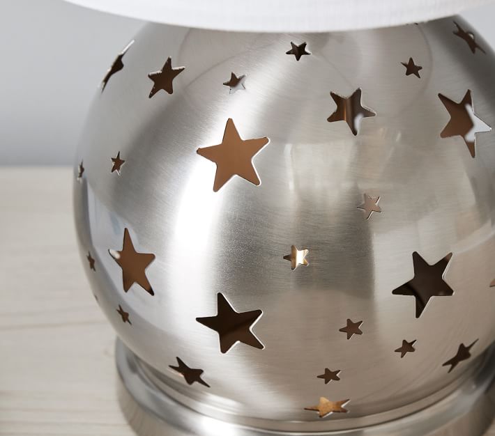Star Cut Out 3-Way Table Lamp | Pottery Barn Kids