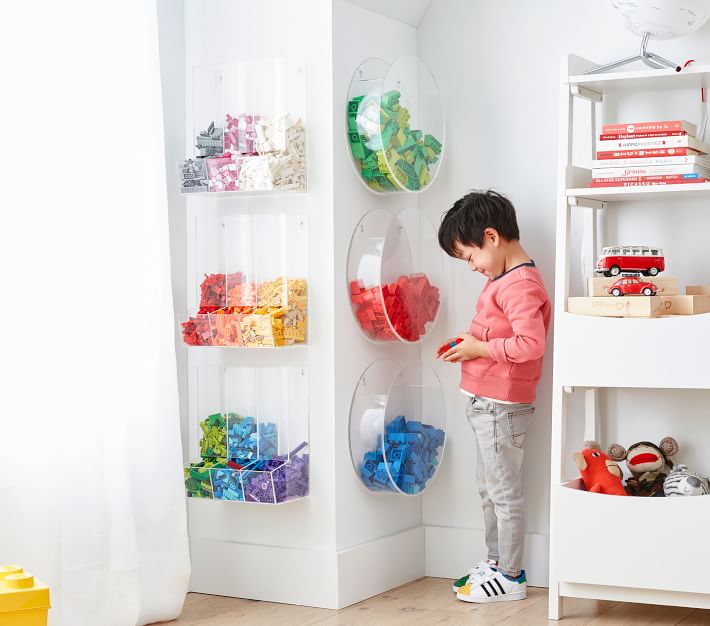 Acrylic Divided Toy Dispenser | Pottery Barn Kids