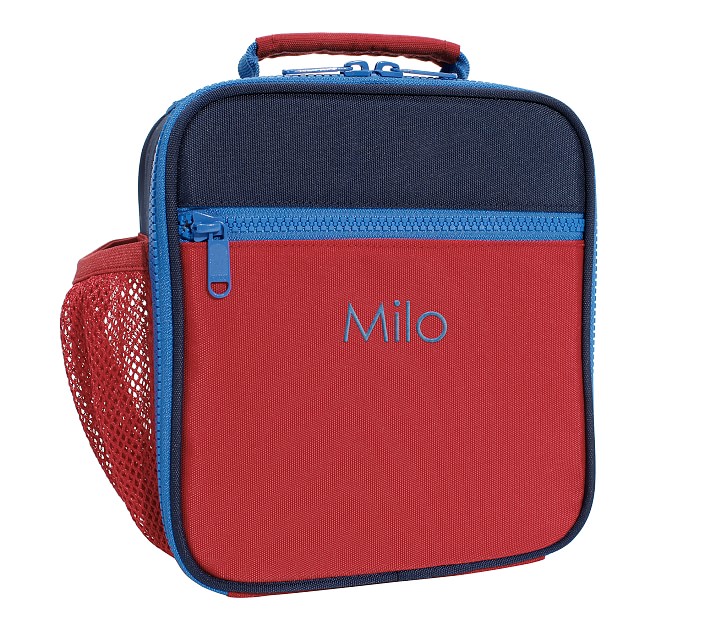 Astor Navy/Red Lunch Box | Pottery Barn Kids