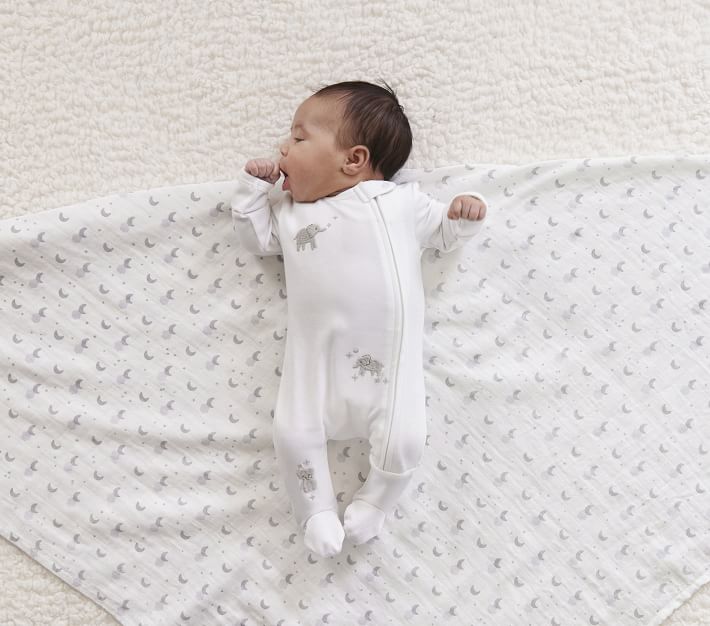 Skye Organic Swaddle Set | Pottery Barn Kids