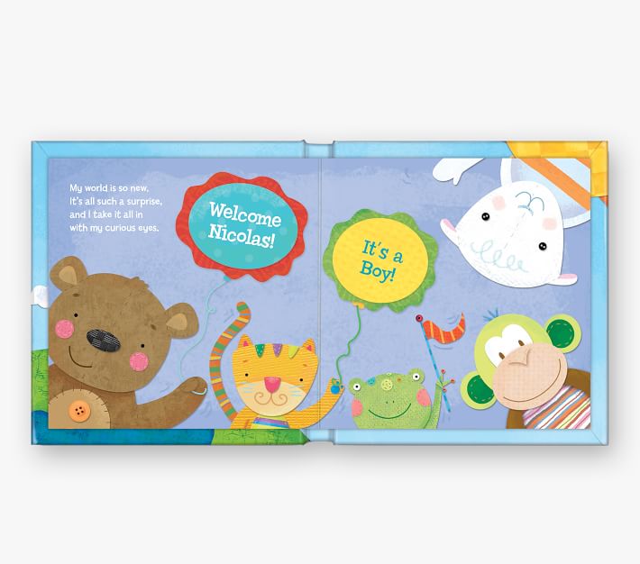 Boy Hello World Personalized Book | Kids Books | Pottery Barn Kids