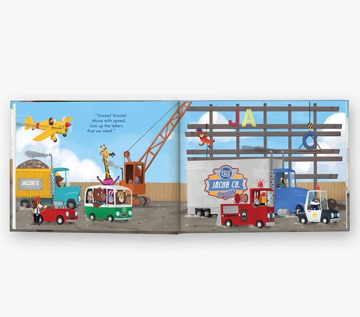 My Very Own Trucks Personalized Book | Kids Books | Pottery Barn Kids