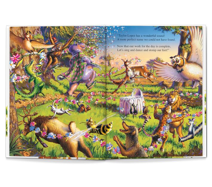 My Very Own Name Giraffe Personalized Book | Pottery Barn Kids