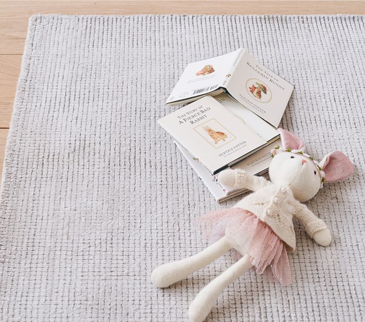 Peyton Rug | Solid Color Rug | Pottery Barn Kids